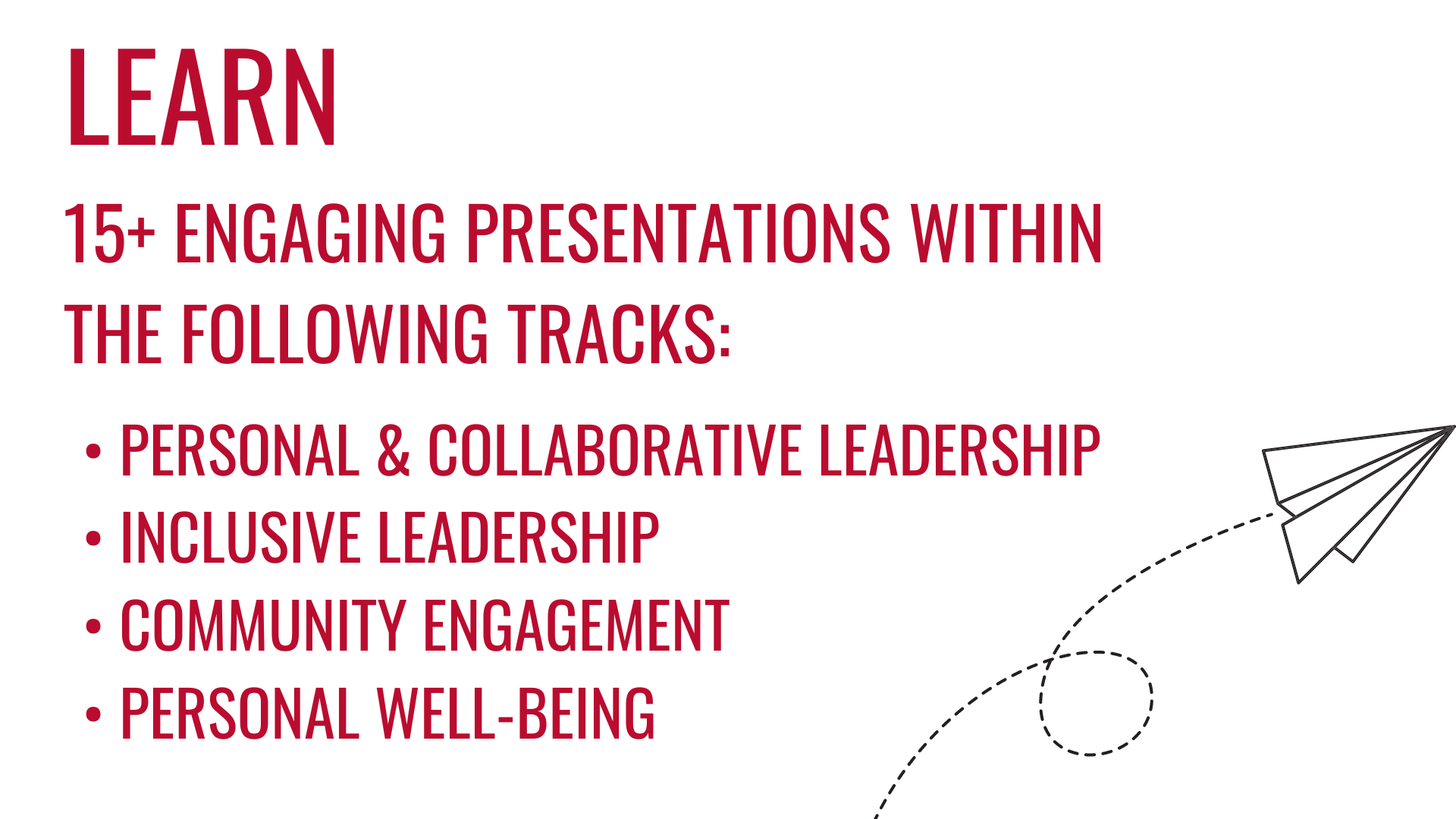 Student Leadership Conference - Engagement Leadership and Service